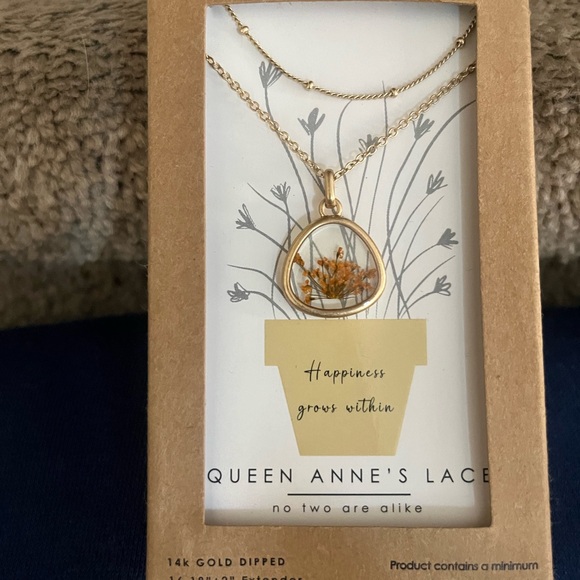 Bellissima | Jewelry | Nwt Bellissima 4k Gold Dipped 1619 Queen Annes ...
